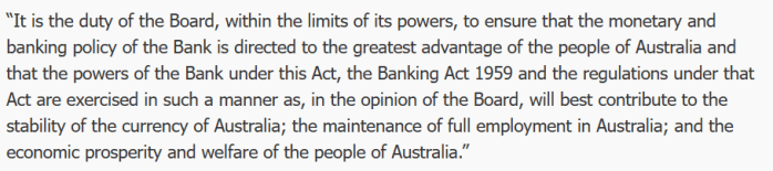 Reviewing and reforming the RBA | croaking cassandra